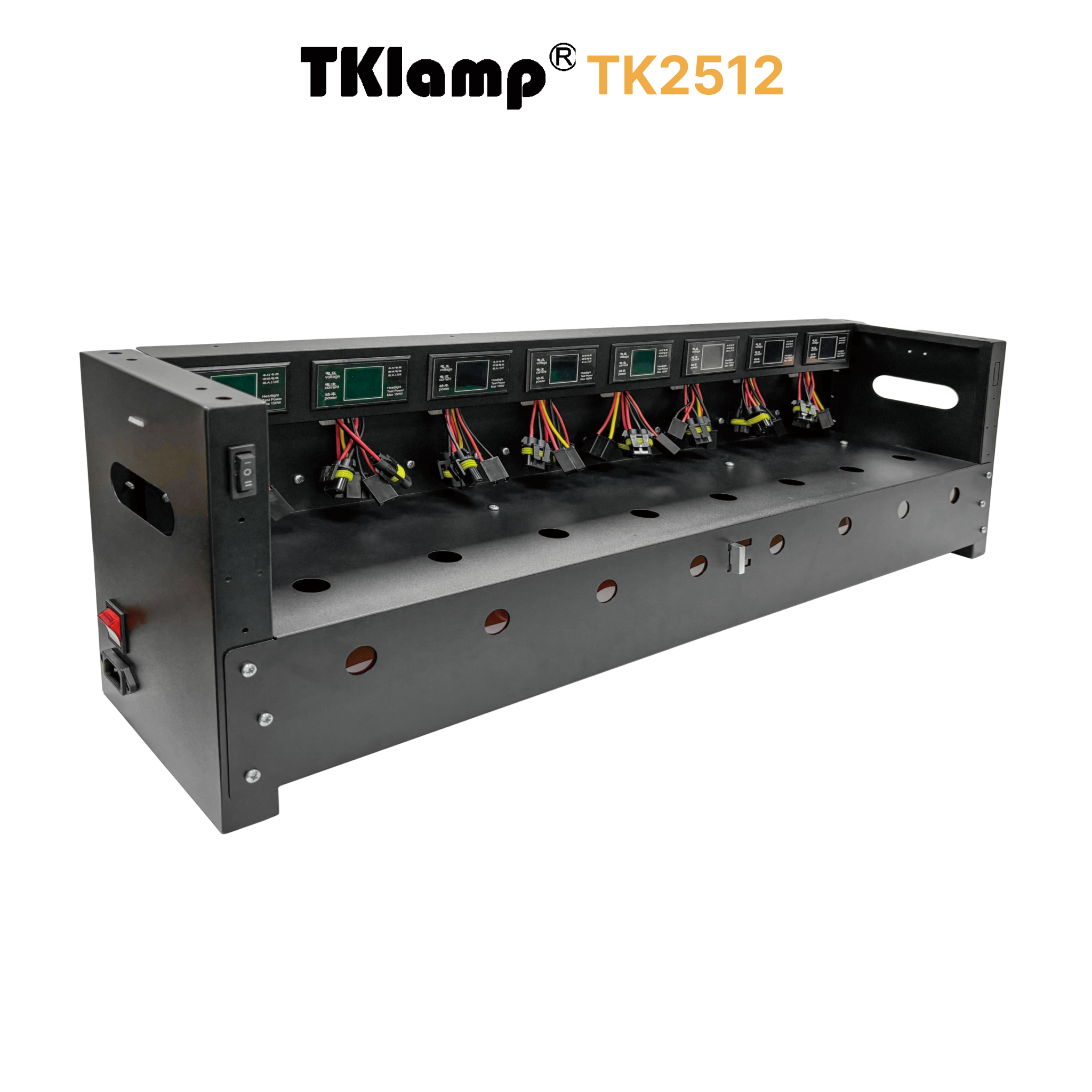 Multi-bulb Testing Rack